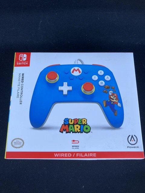 CONTROLLER CABLATO POWERA Super Mario Nintendo Switch nuovissimo ...