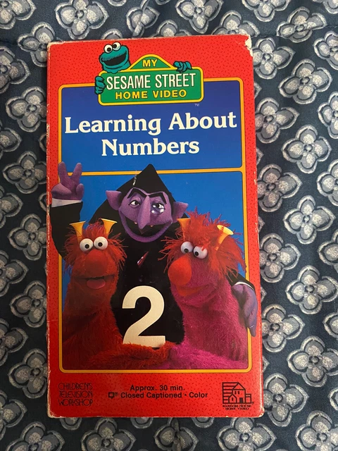 VHS SESAME STREET - Learning About Numbers (VHS, 1996) $15.15 - PicClick CA