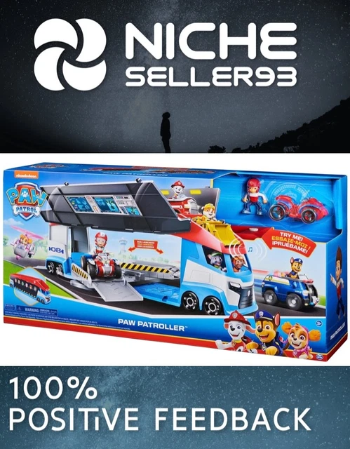 PAW PATROL, TRANSFORMING PAW Patroller con lanciatori a doppio veicolo ...