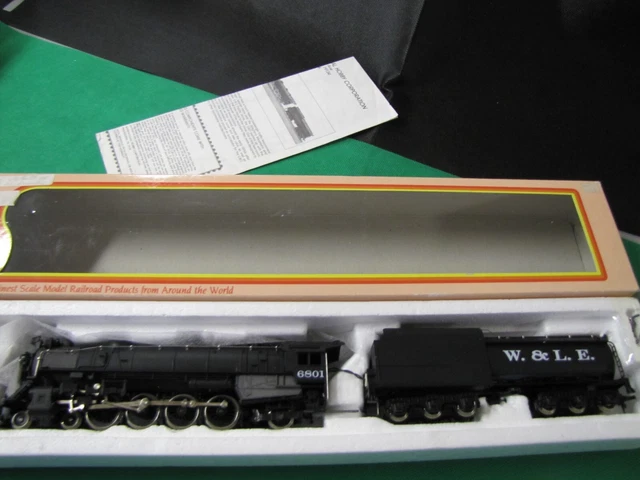 HO MEHANO T009 Loco Locomotive 4-8-2 Moutain Wheeling & Le Usa ? Steam ...