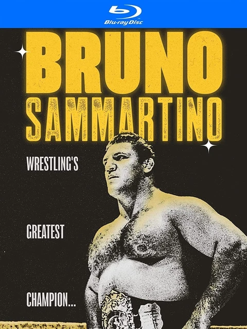 BRUNO SAMMARTINO (BLU-RAY) Bruno Sammartino Arnold Schwarzenegger John ...