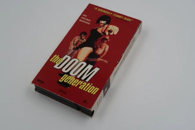 THE DOOM GENERATION VHS Unrated Director's Cut Vidmark 90s Dark Comedy ...