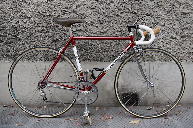 COLNAGO SUPER 1983 campagnolo 50th anniversary gold steel bike eroica ...