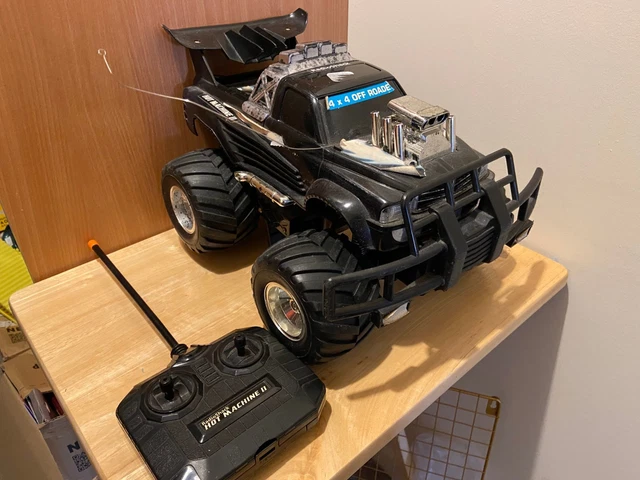 VINTAGE RADIO CONTROL monster truck Shack Hot Machine 2 £6.00 - PicClick UK