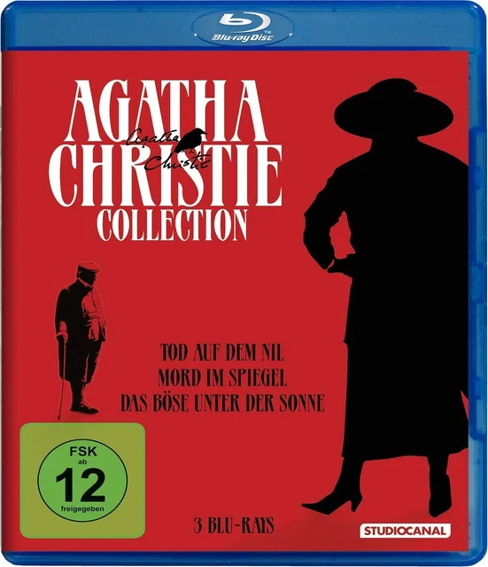 AGATHA CHRISTIE COLLECTION - 3 Disks Blu-ray Tod auf dem Nil u.a. EUR ...