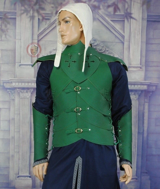 FOREST ELVEN RANGER Leather Armour Cosplay LARP $229.90 - PicClick AU