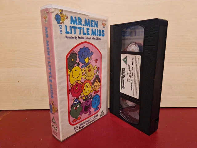 MR MEN AND Little Miss - 6 Stories - PAL VHS Video Tape (A312) £4.99 ...