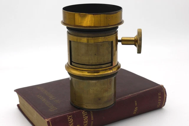 VINTAGE F/4 6.5"/ 165mm Petzval Lens 4x5 Speed Graphic £125.00 ...