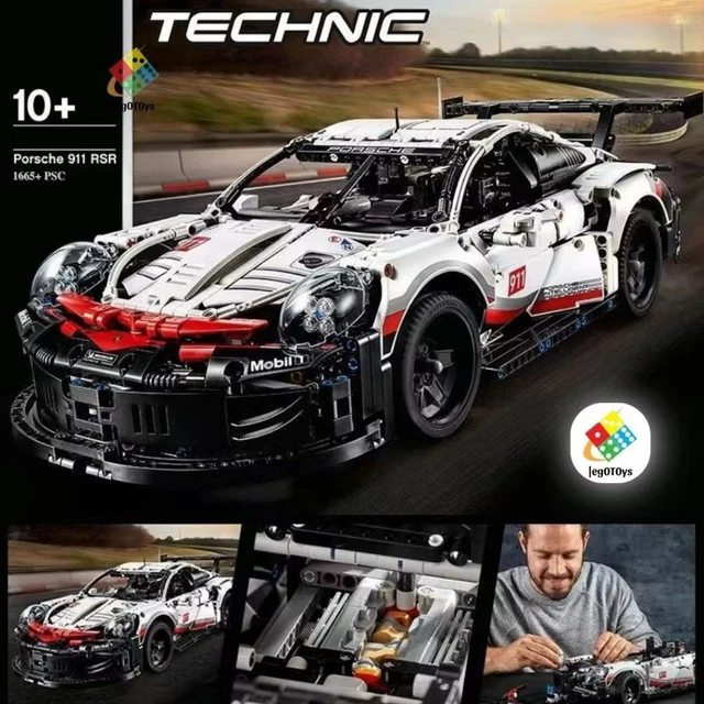 PORSCHE 911 RSR Modellbausatz im Maßstab 1:8 - TECHNIC Serie EUR 150,00 ...