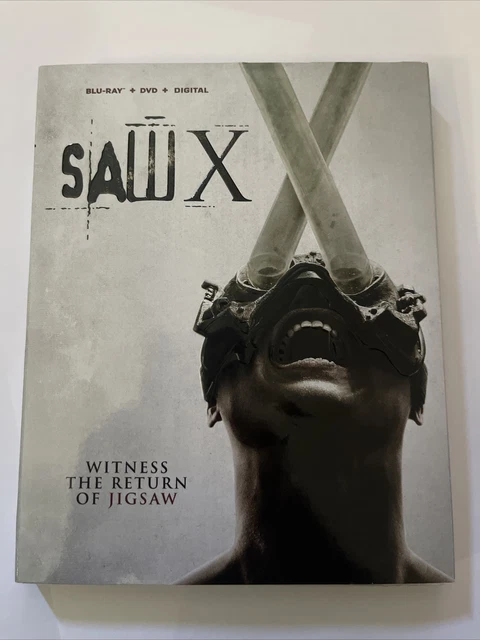 SAW X [BLU-RAY + DVD + Digital Code + Slipcover) Brand NEW, Sealed £7. ...