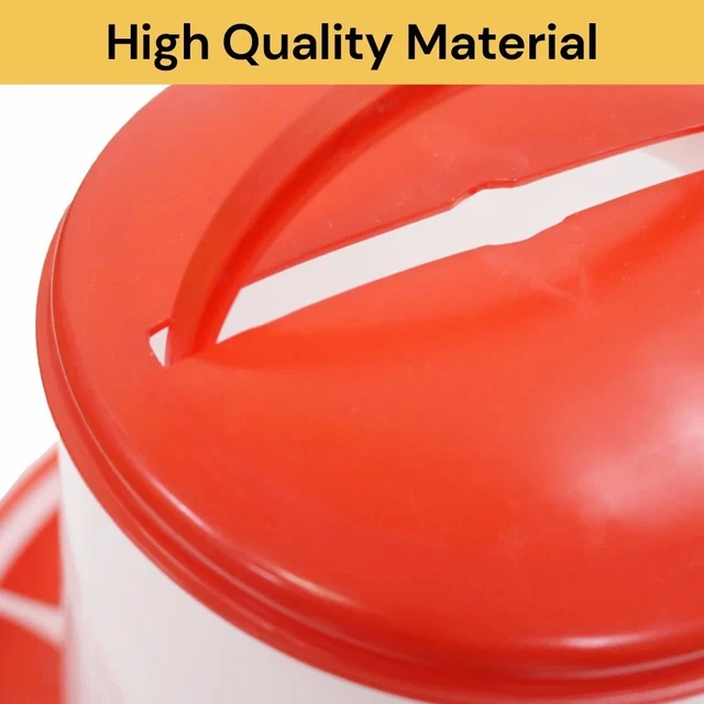 PORTABLE AUTOMATIC CHICKEN Bird Chook Poultry Food Water Feeder Drinker ...