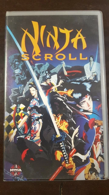 NINJA SCROLL [ANIME VHS] Manga Video Manga Films Versión Española EUR ...