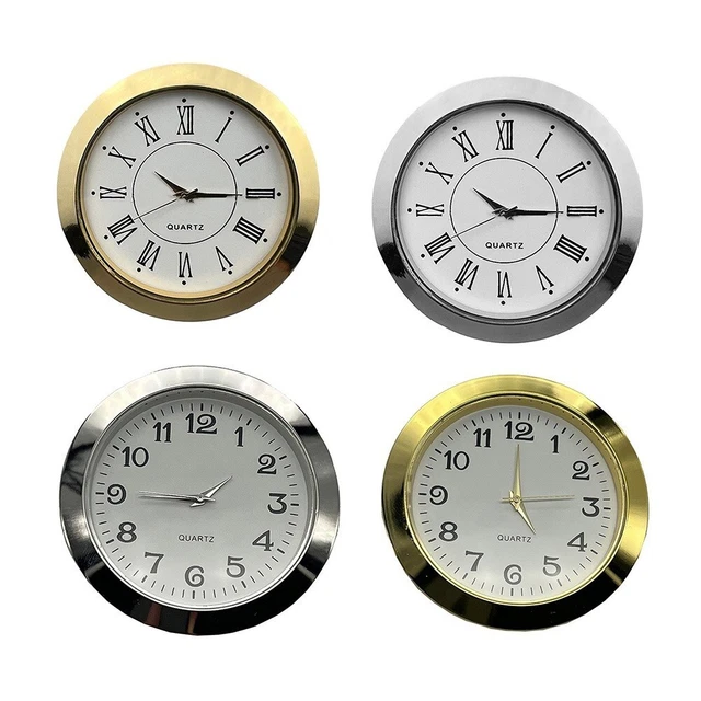 SMALL CRAFTS MINI Clock Insert Round Mini Clock Insert Clock Insert ...