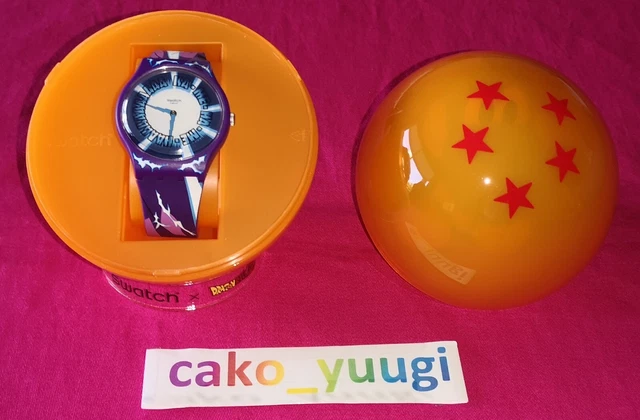MONTRE SWATCH X Dragon Ball Z Gohan Watch Limited Edition Numbered 752/ ...