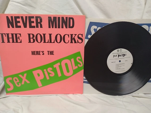 Sex Pistols Never Mind The Bollocks Heres The Vinyl Lp Warner Bros Bsk