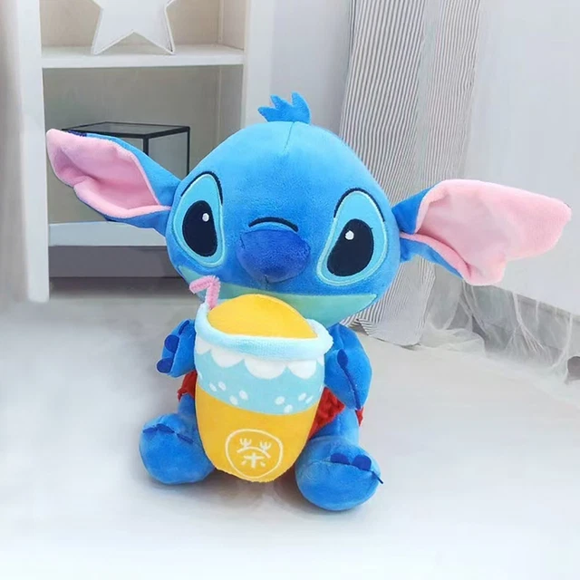 DISNEY STITCH PLUSH Lilo & Stitch Milk Tea Doll Plush Toys Soft Figure ...