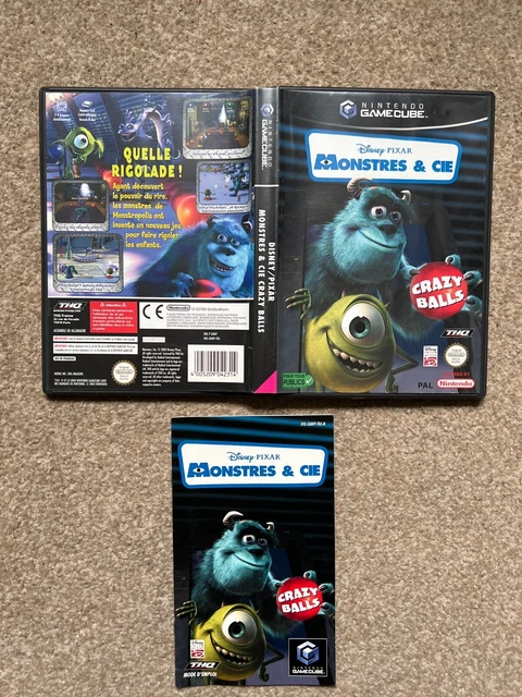 DISNEY MONSTERS INC - Nintendo Gamecube - OFFICIAL ARTWORK & MANUAL ...
