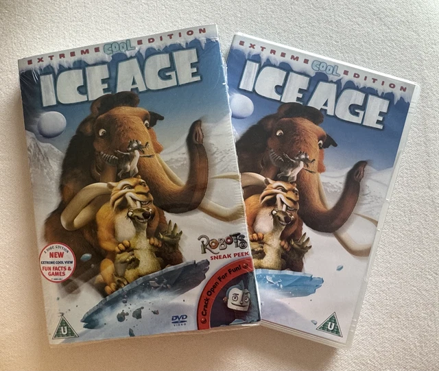 'ICE AGE' 2 Disc Dvd Extreme Edition With Special Fold Out Gatefold ...