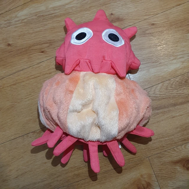 CBEEBIES TWIRLYWOOS PEEKABOO 8" Soft Toy Plush Reversible Squeaker ...