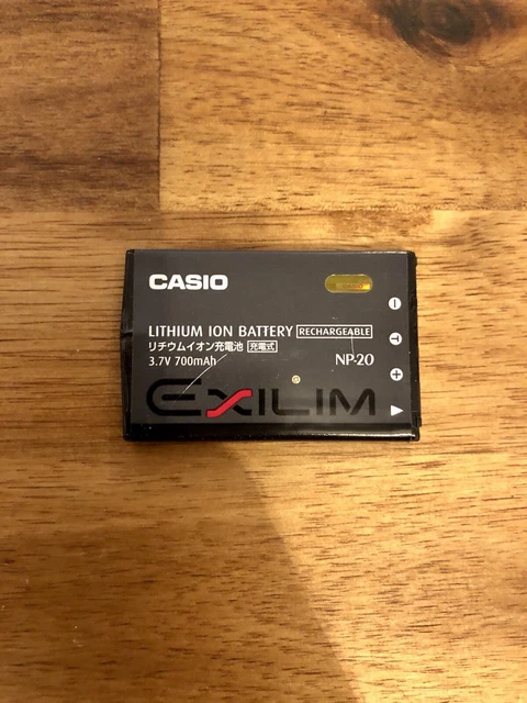 CASIO NP-20 LI-ION Battery for EX-M1 M2 M20 S1 S3 S20 S100 S500 Z3 Z5 ...