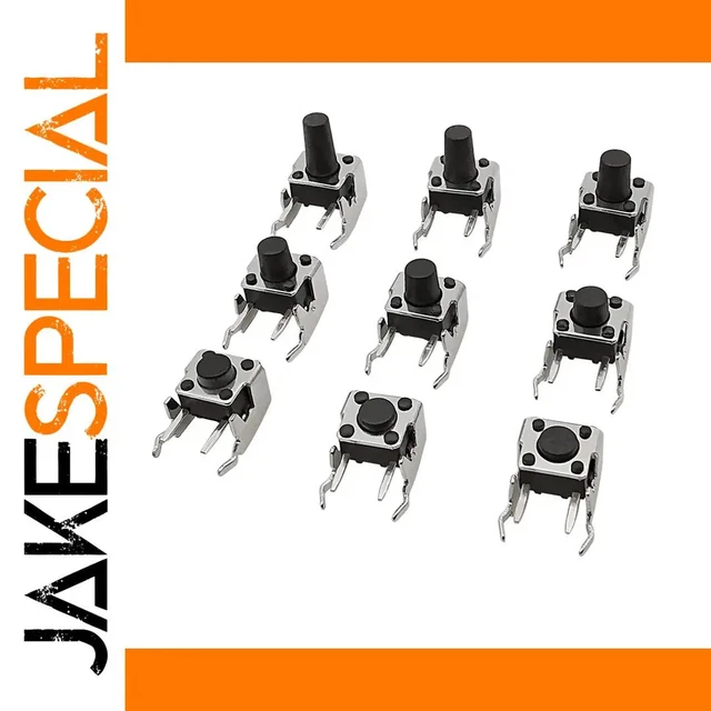 JAKESPECIAL – 20-PACK 6x6mm Surface-Mount Tactile Switches EUR 27,59 ...