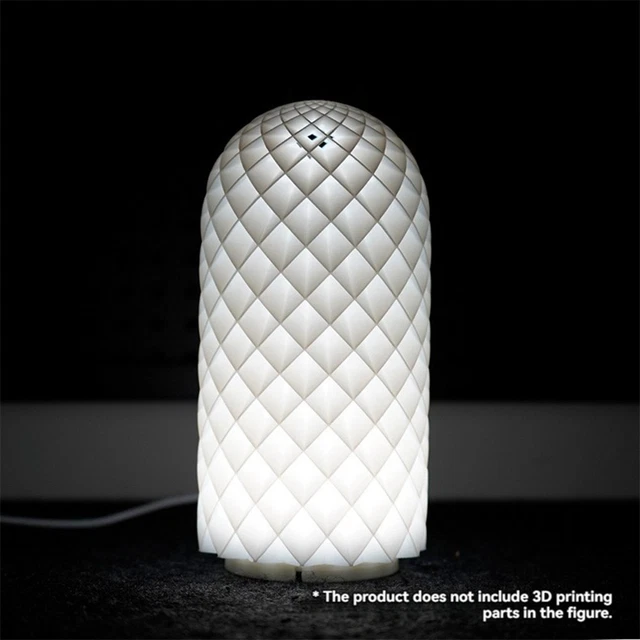 8X(3D PRINTING MODEL LED Light LED Spotlight 5V Ultra-Thin Night Light ...