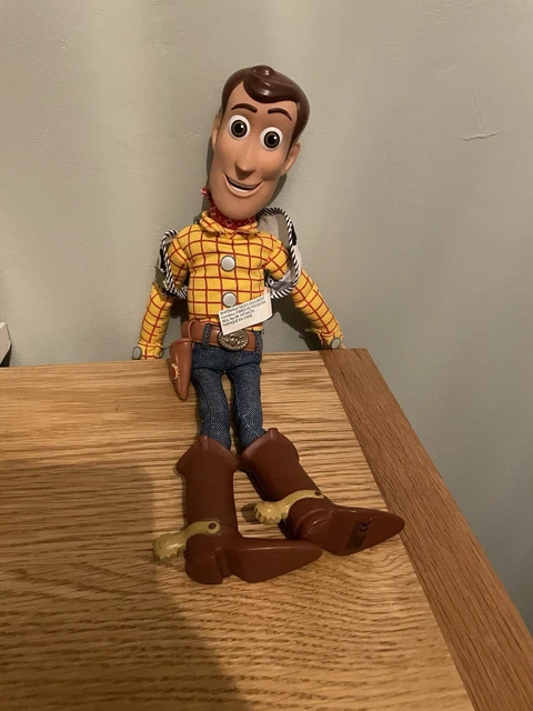 DISNEY TOY STORY Talking Woody Pull String Doll Toy £3.50 - PicClick UK