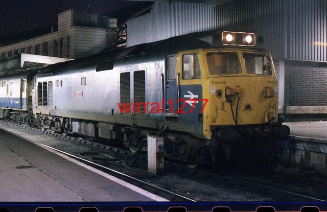 ORIGINAL RAILWAY PHOTOGRAPHIC negative Class 50 50041 at Bristol £5.00 ...