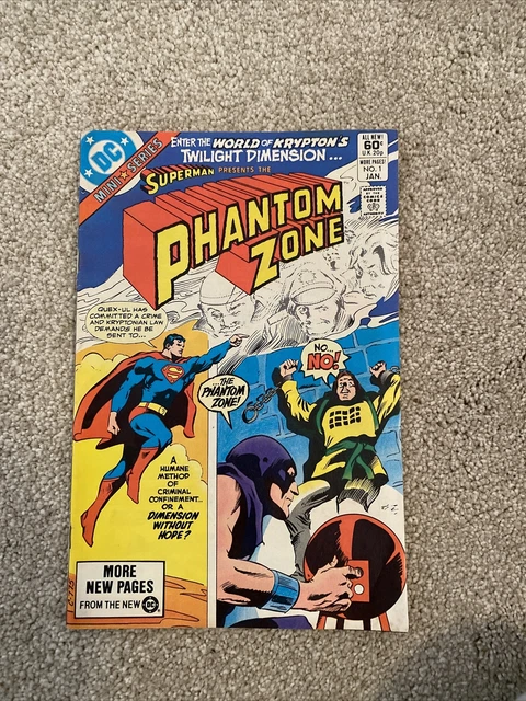 DC COMICS SUPERMAN The Phantom Zone No. 1 1982 EUR 3,53 - PicClick FR