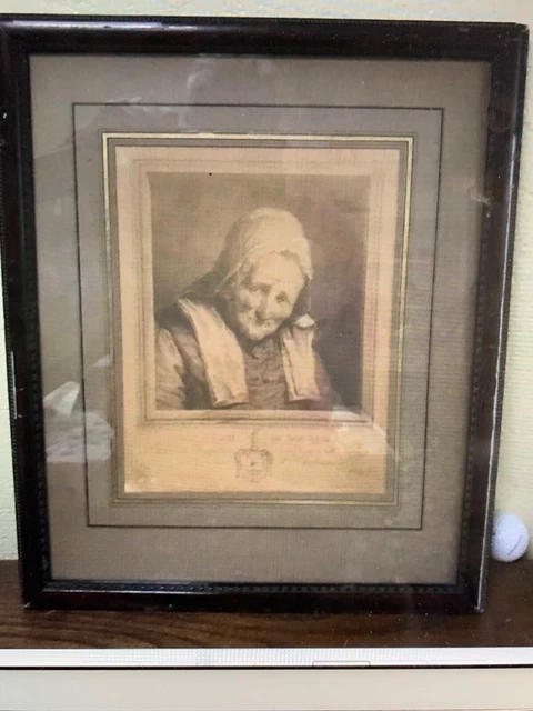 GRAVURE ANCIENNE BONNE FEMME DE NORMANDIE ALEX, WILLE VOYEZ MES AUTRES ...