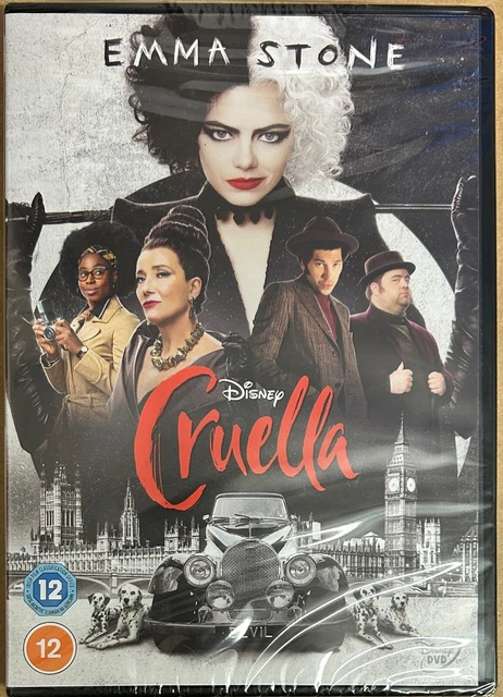CRUELLA (DVD) EMMA Stone Emma Thompson- New Sealed £4.49 - PicClick UK
