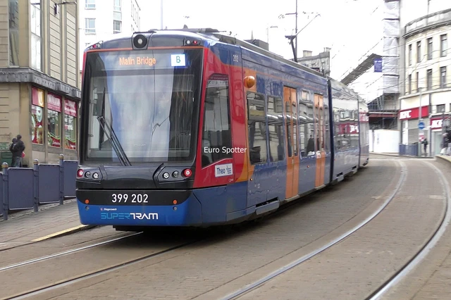 B199 35MM SLIDE Stagecoach Class 399 399202 @ Sheffield £4.40 - PicClick UK