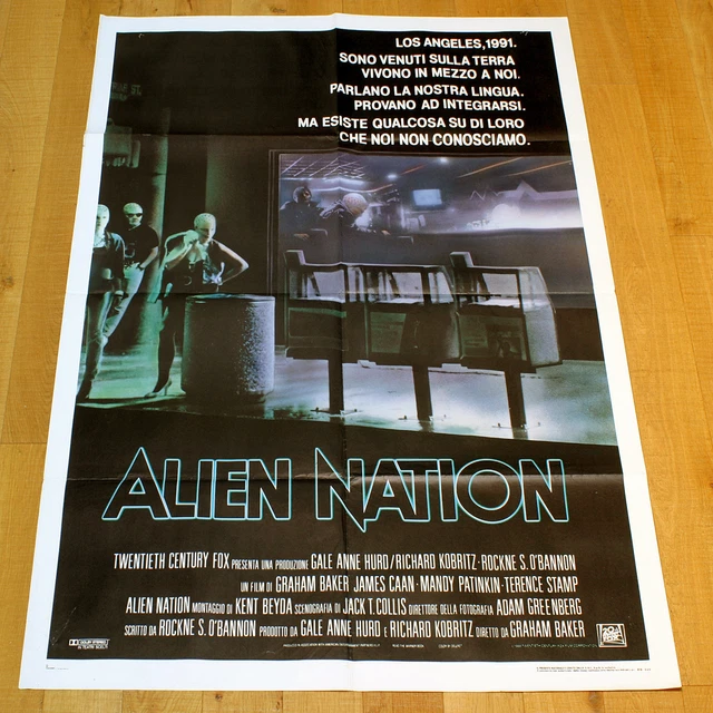 ALIEN NATION MANIFESTO poster affiche Terence Stamp James Caan Los ...