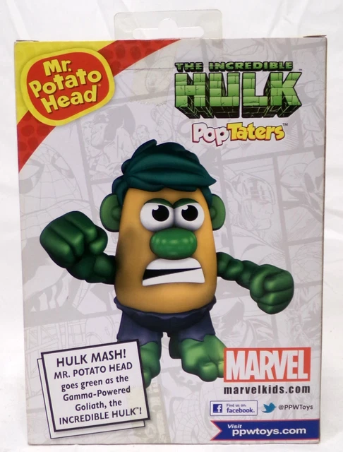 SR. POTATO HEAD Marvel El Increíble Hulk PopTaters Hasbro 2014 Nuevo ...