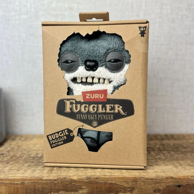 FUGGLER BUDGIE FUGGLER - Sketchy Squirrel Grey With Box Rare ...