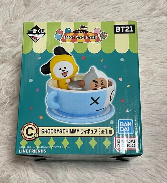 BTS SUGA JIMIN BT21 VAN PARK SHOOKY & CHIMMY Figure Ichiban Kuji Prix C Bandai EUR 76,26 ...