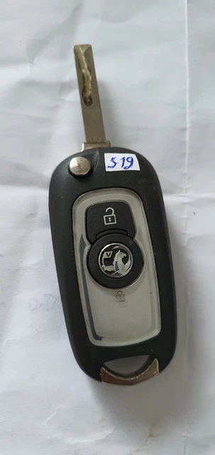 OPEL VAUXHALL FLIP Key Remote 39027353 16 209 , 434mhz, chip ID46 7952 ...
