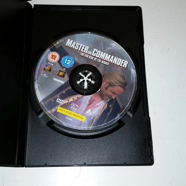 MASTER AND COMMANDER Far Side Of The World Region 2 B Uk Dvd Box 18 £3.69 - PicClick UK