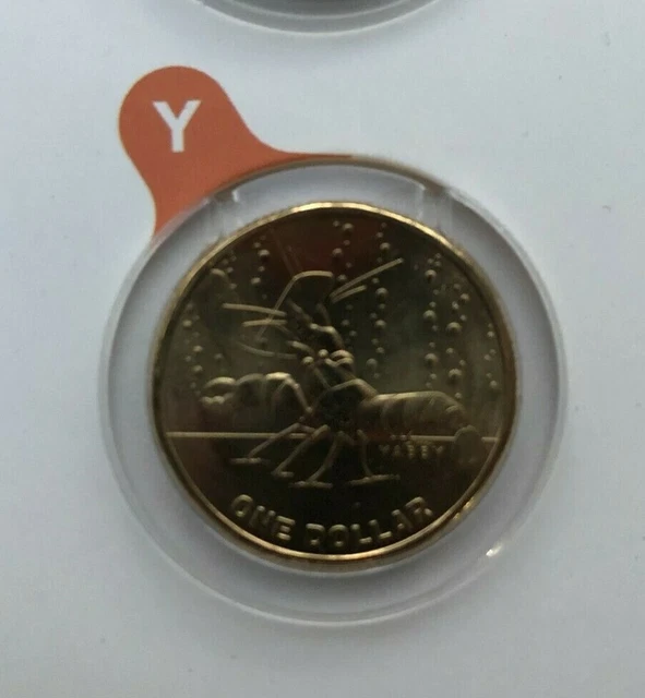 AUSTRALIA: THE Great Aussie Coin Hunt 2 - 2021 $1 Alphabet Letter B Unc ...