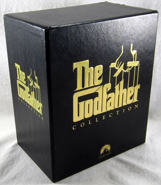 BOXED SET PARAMOUNT Godfather Collection I, II, III (VHS, 1997, 6 TAPES ...