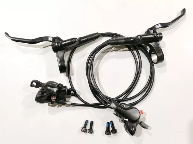 SHIMANO MT200 BR-MT200 MTB Bike Hydraulic Disc Brake Front and Rear Set ...