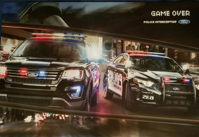 FORD POLICE INTERCEPTOR "Game Over" Dealer/Law Enforcement Special ...
