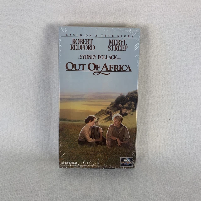 OUT OF AFRICA VHS 1985 Meryl Streep Robert Redford Brand New Sealed £4. ...