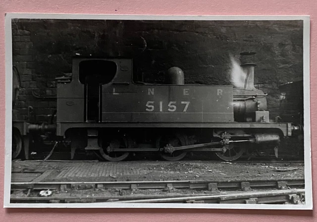 LNER (EX GCR) Class J63 Locomotive No. 5157 At Liverpool Brunswick £1. ...