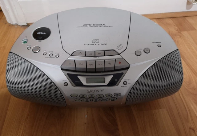 SONY BOOMBOX MODEL CFD- S250L. £15.00 - PicClick UK