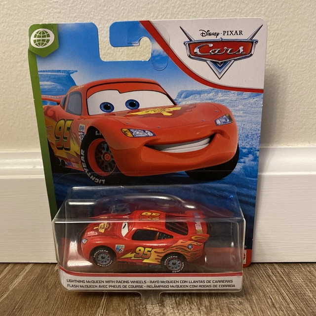 DISNEY PIXAR CARS Lightning McQueen with Racing Wheels WGP Diecast EUR ...