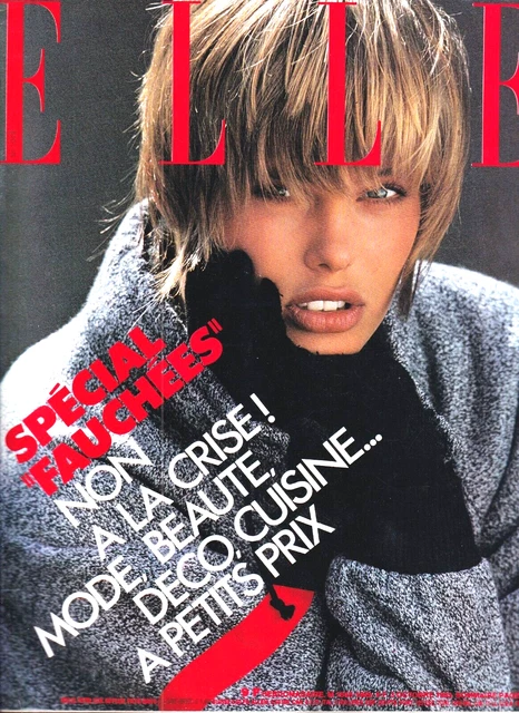 VINTAGE ELLE FRANCE 1983 Renee Simonsen Fashion Julie Wolfe Furs ...