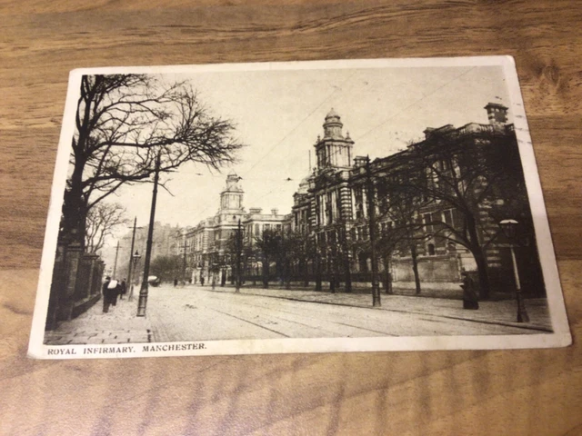 VINTAGE POSTCARD, MANCHESTER Royal Infirmary, Grosvenor Series £0.99 ...