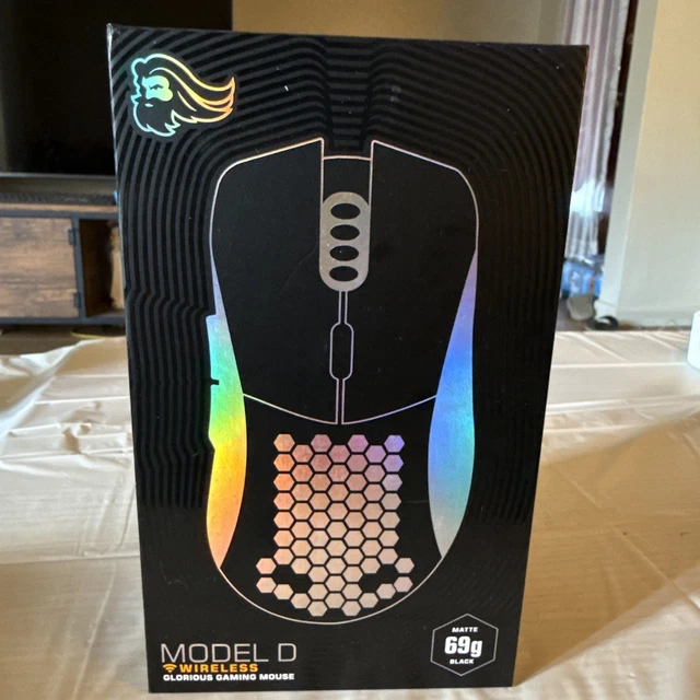 GLORIOUS MODEL D 2.4GHz Wireless RGB Gaming Mouse, 69g Superlight ...