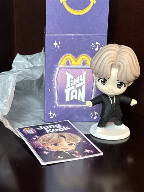 RARE 2025 MCDONALD'S #7 JUNG KOOK TINY TAN BTS Throwback Happy Meal Toy Ltd Edn £13.83 - PicClick UK